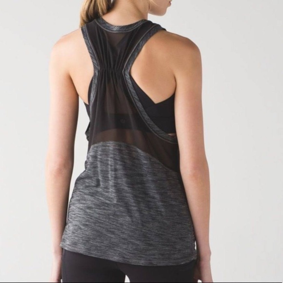 lululemon athletica | Tops | Lululemon Work The Circuit Tankheathered ...